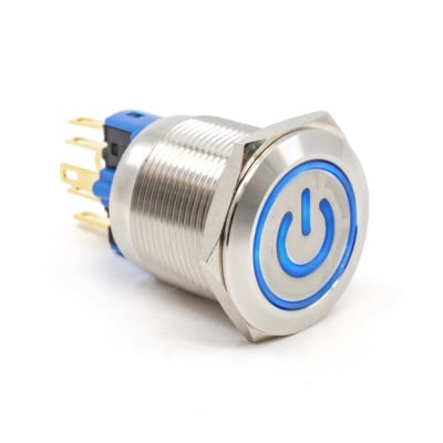 E-Switch PV5S640SS Pushbutton Switch