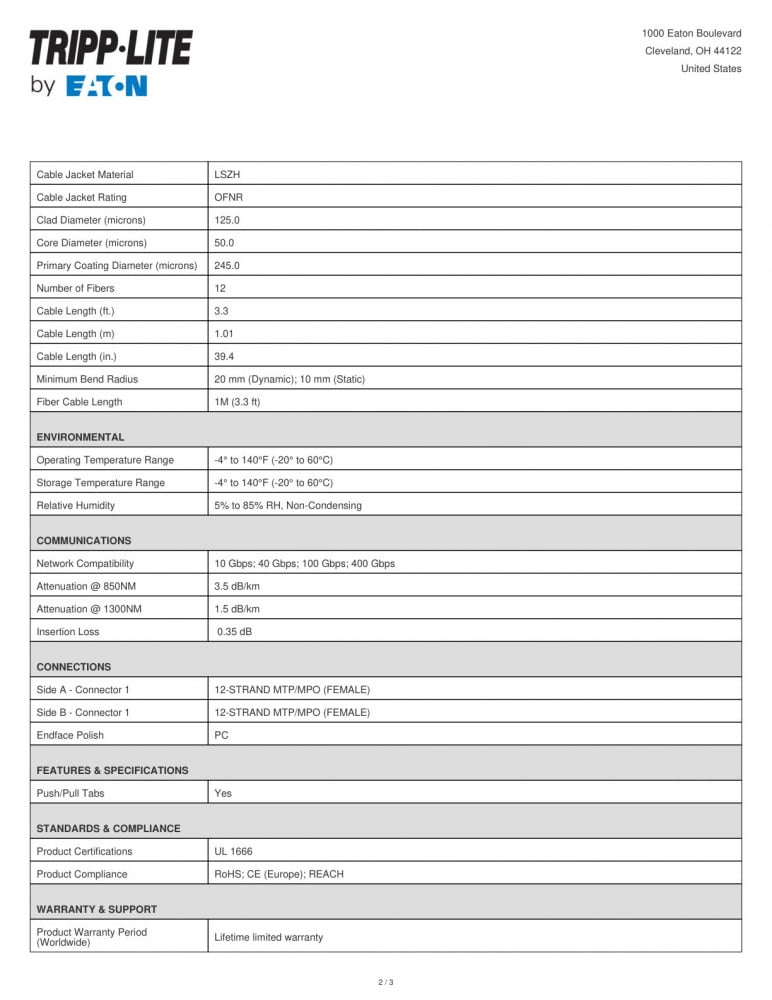N845B-01M-12-MG technical document page 2