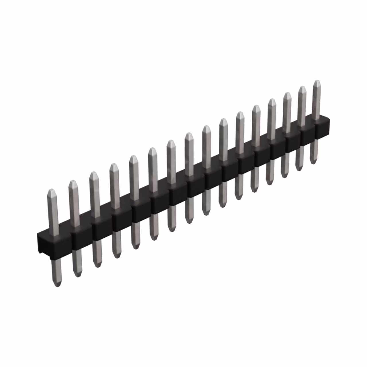 2.00mm Pitch Milli-Grid Header, Vertical, Through Hole, Breakaway, 16 Circuits, 2.50µm Tin (Sn) Plating, Mating Pin Length 3.70mm, Tail Length 3.00mm, Lead-Free for sale