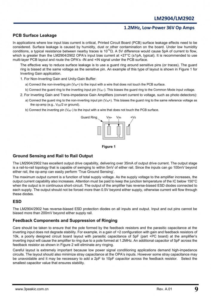 LM2902-SR datasheet page 9