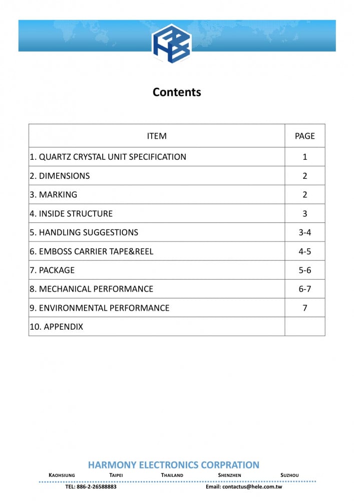 X5H008000DK1H datasheet page 3
