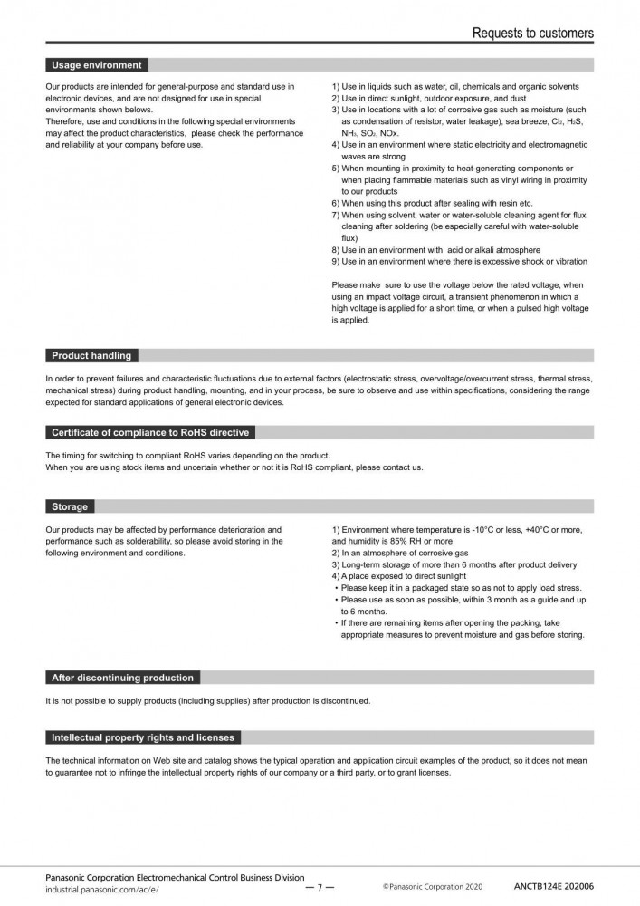 EVQPUJ02K technical document page 7