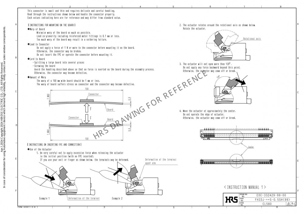 HRS FH33J instruction page 4