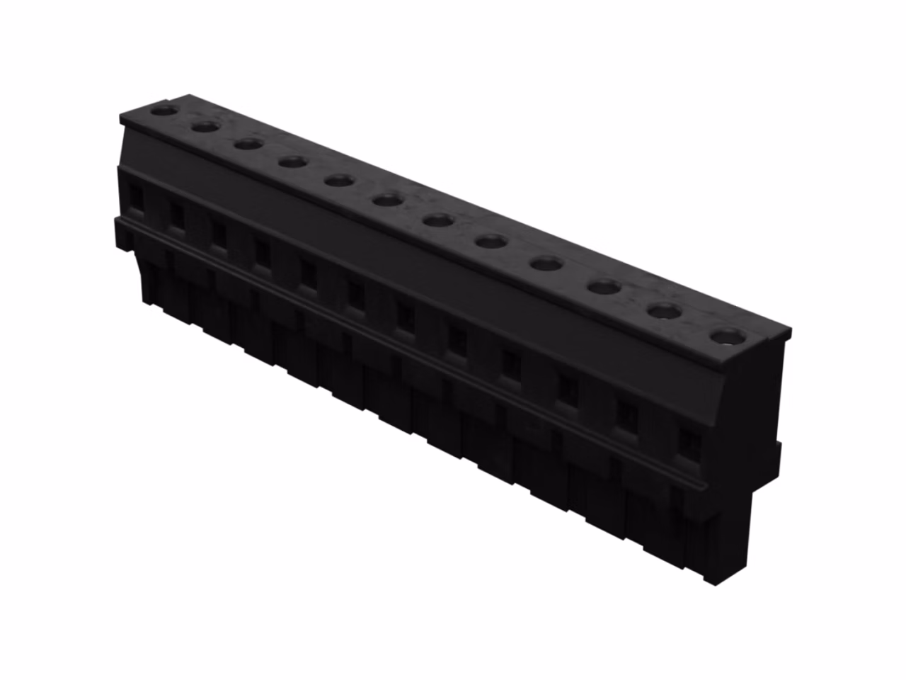 7.50mm Beau Eurostyle Pluggable Terminal Block, 270° Wire Entry, 12 Circuits for sale