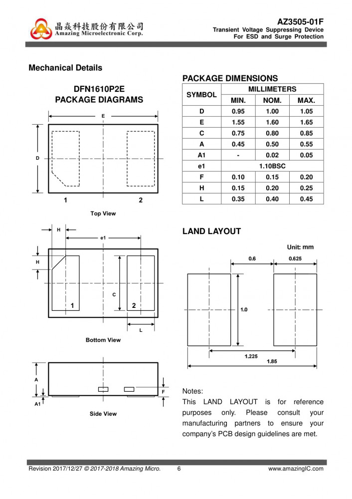 AZ3505-01F datasheet page 6