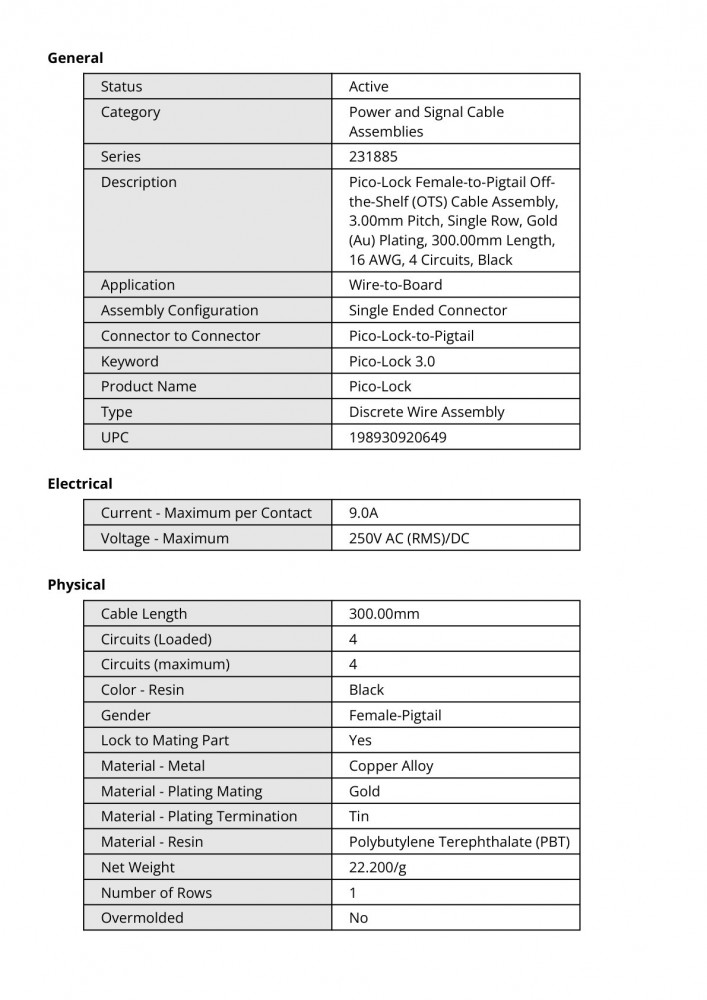 Product document page 2