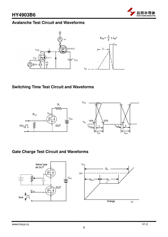 HY4903B6 datasheet page 6