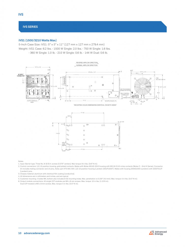 Artesyn iVS document page 10