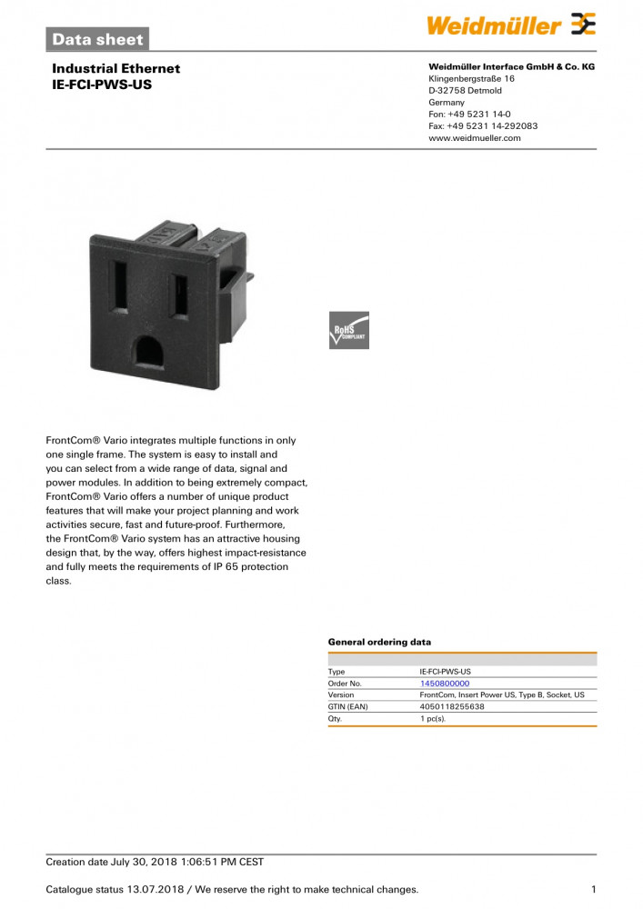 1450800000 product document page 1