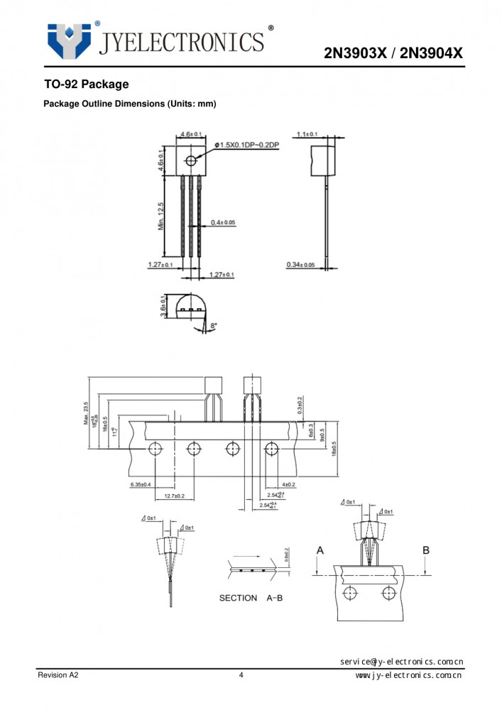 2N3904X datasheet page 4