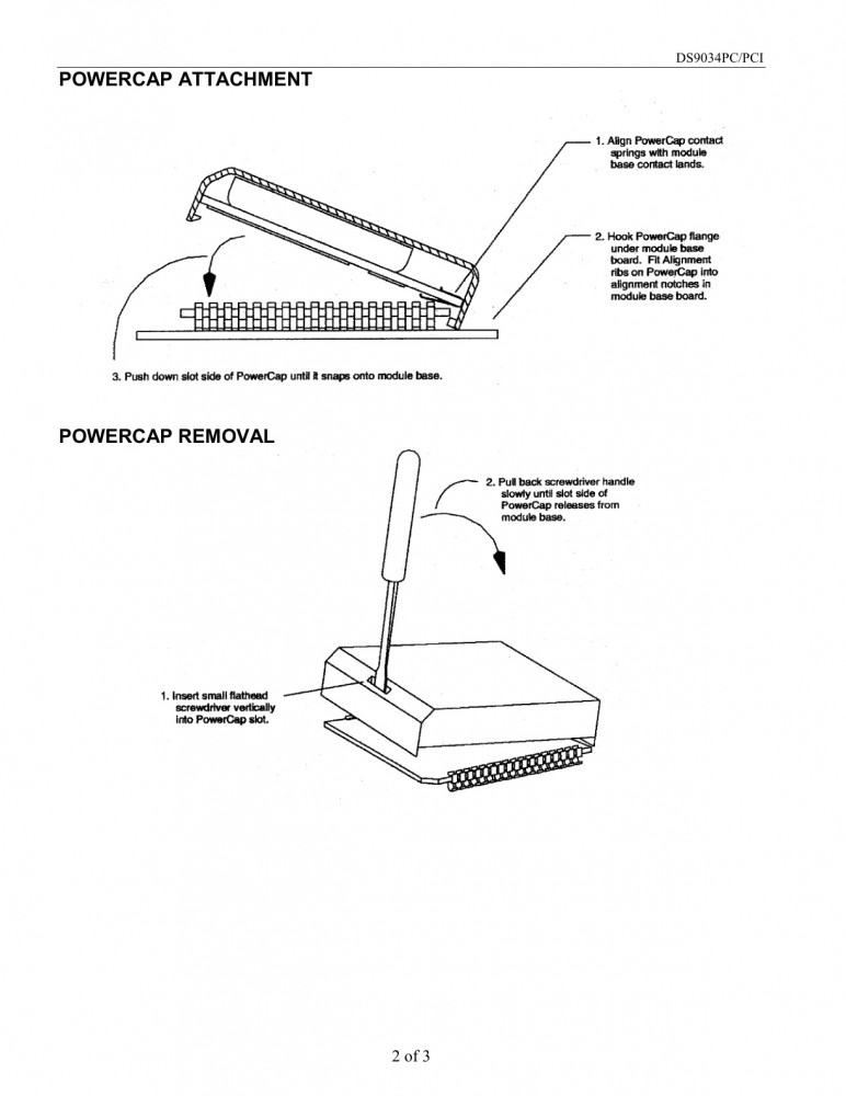 DS9034PC+ technical document page 2