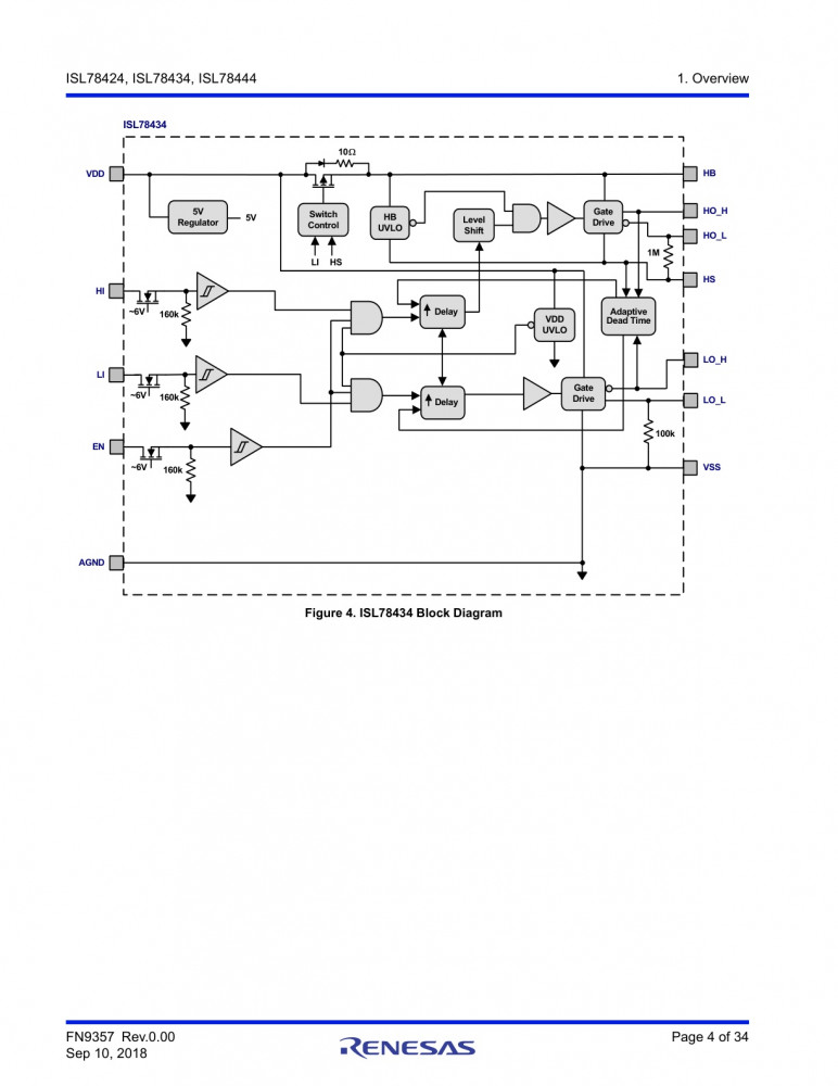 ISL78444 datasheet page 4