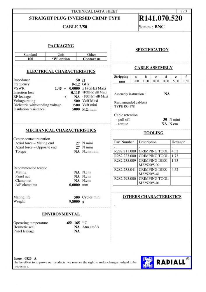 R141070520 technical document page 2