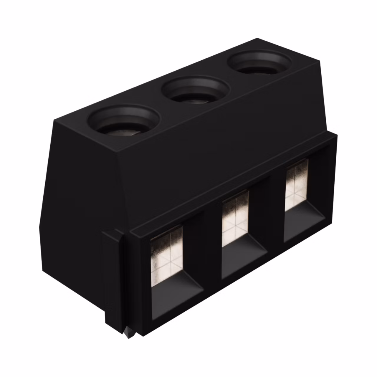 5.00mm Pitch Beau Eurostyle Low Profile, Single Level Modular Terminal Block, 3 Circuits for sale