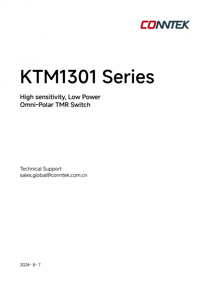 KTM1301 datasheet page 1