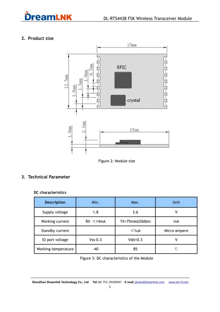 DL-RTS4438 datasheet page 5