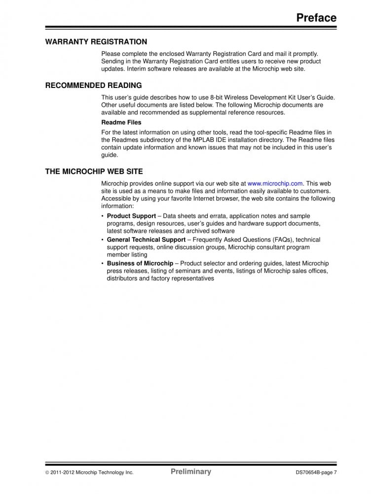 8-Bit Wireless Development Kit document page 7