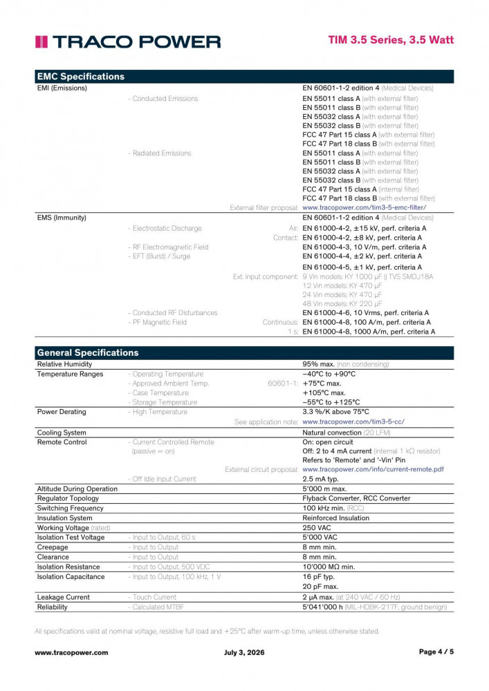 TIM 3.5 documentation page 4