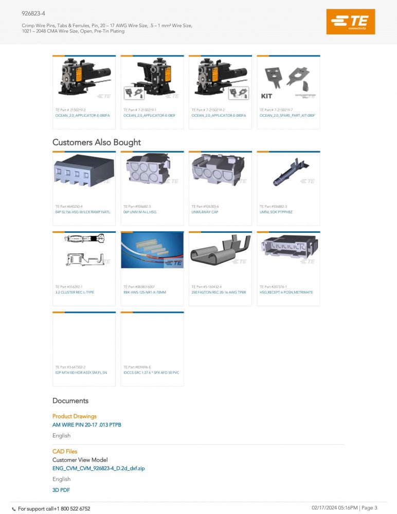 926823-4 technical document page 3