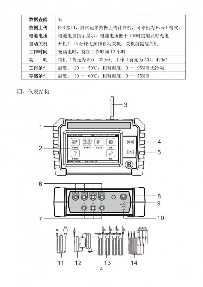 VICTOR 4600B manual page 6