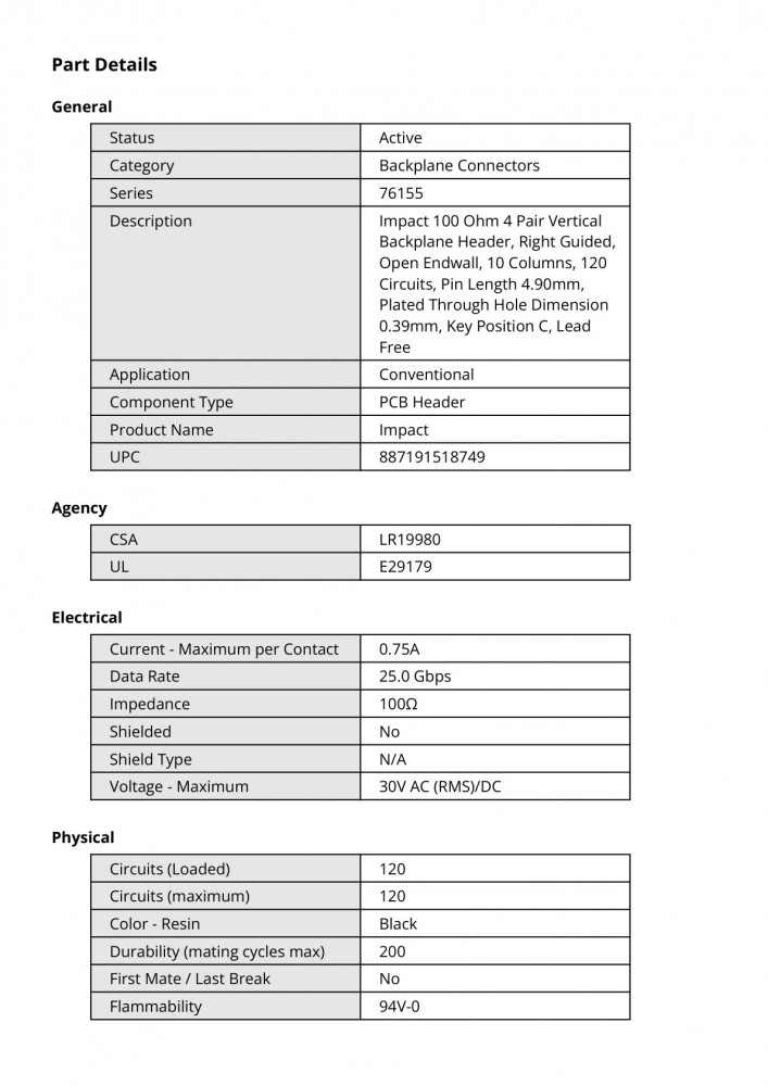 MOLEX 761555137 technical document image 2