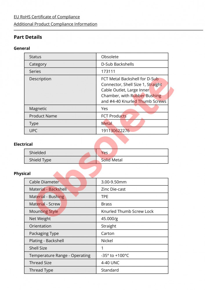 MOLEX 1731110655 drawing preview, page 2
