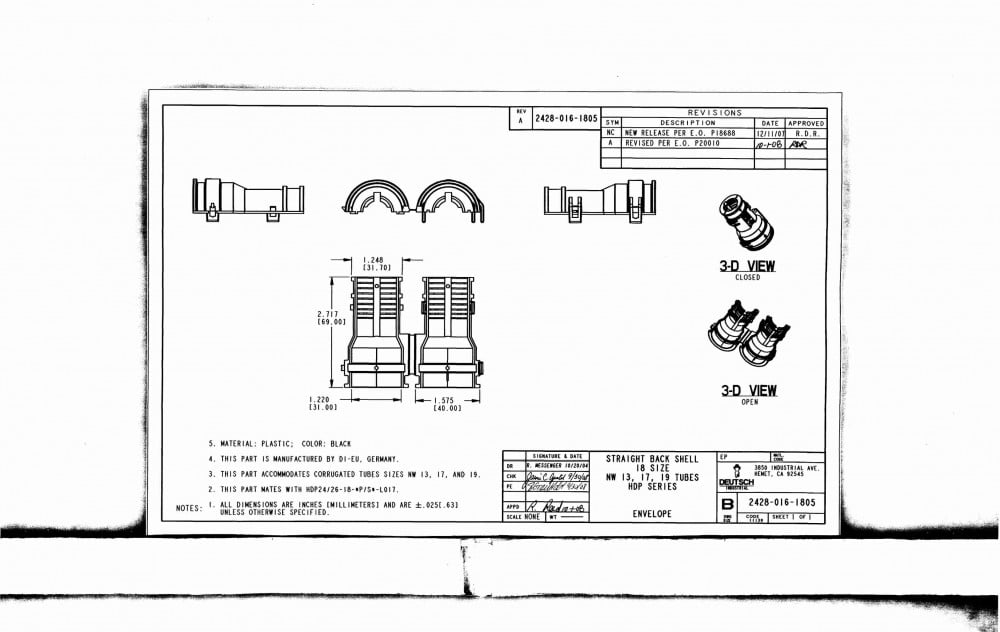 TE Connectivity 2428-016-1805 technical drawing