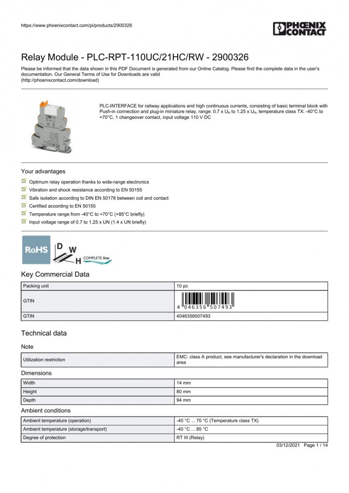 2900326 technical document page 1