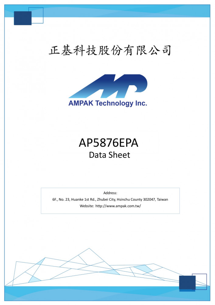 AP5876EPA datasheet page 2