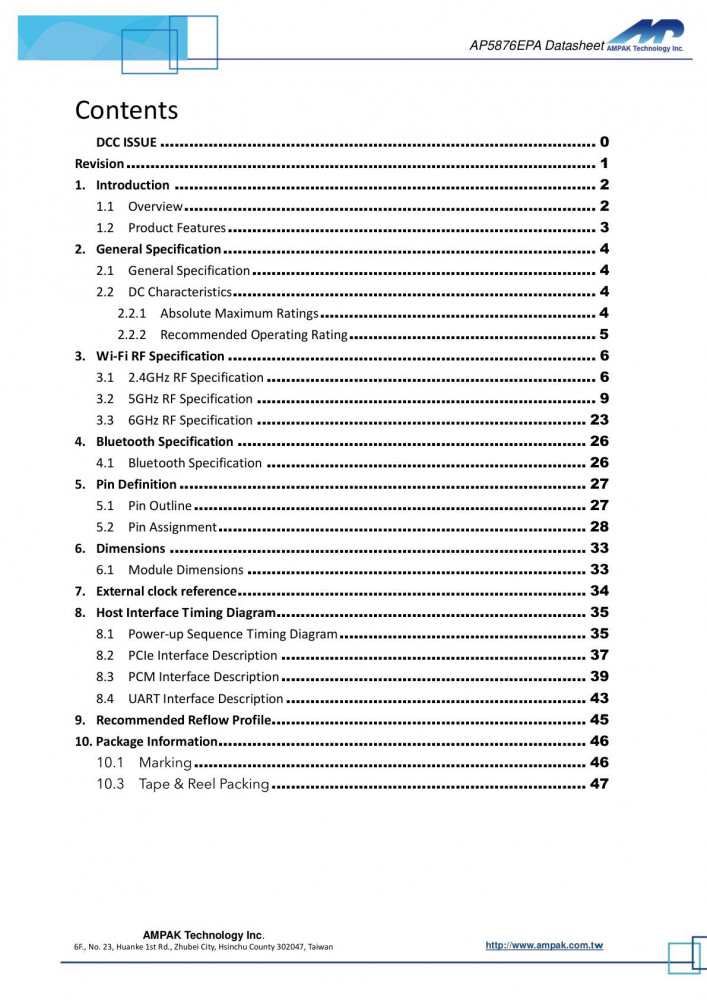 AP5876EPA datasheet page 4