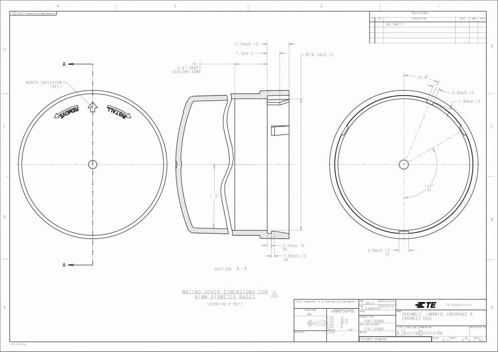 TE Connectivity 2314786-2 drawing page 4