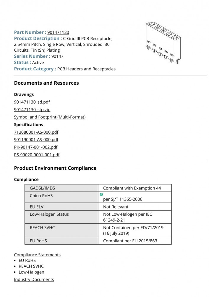 901471130 technical document preview, page 1