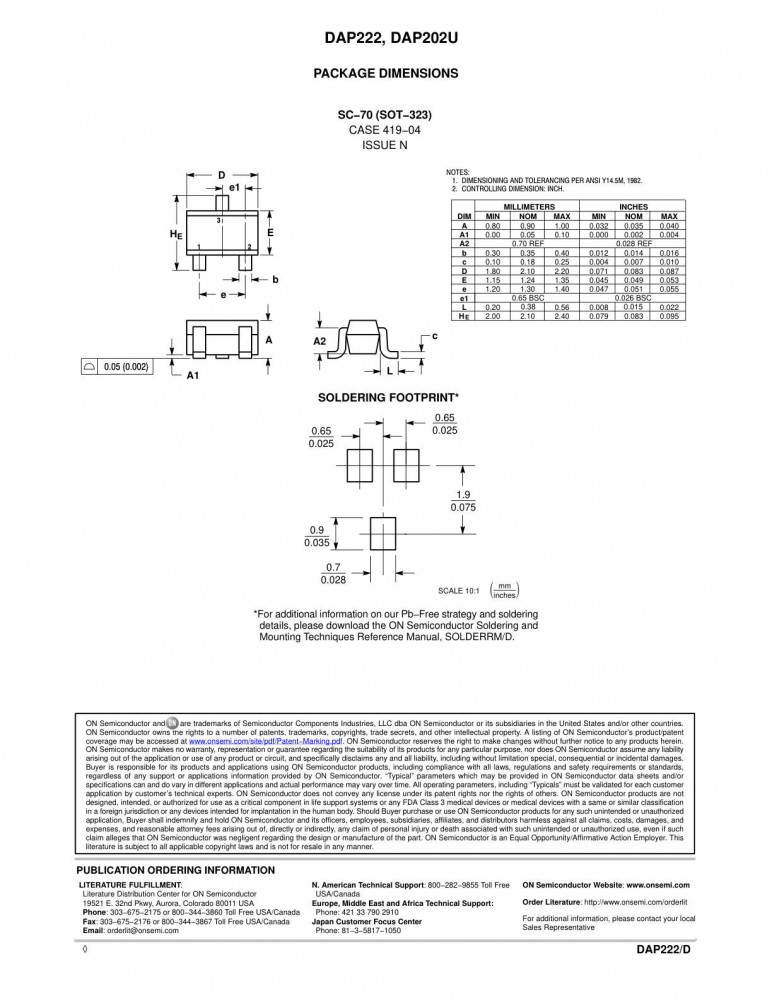 DAP222 technical document preview, page 5