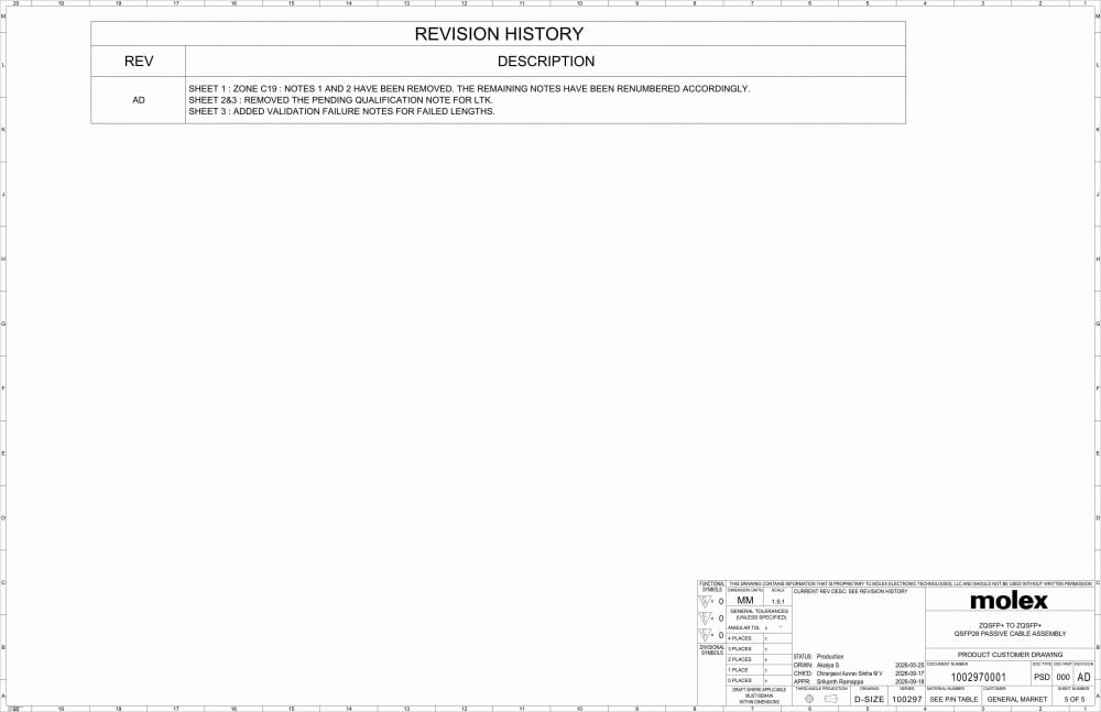 100297 series product drawing, sheet 5