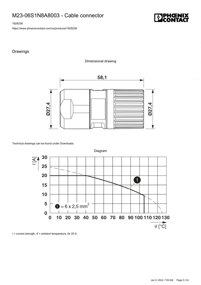 Phoenix Contact 1629238 technical document page 5