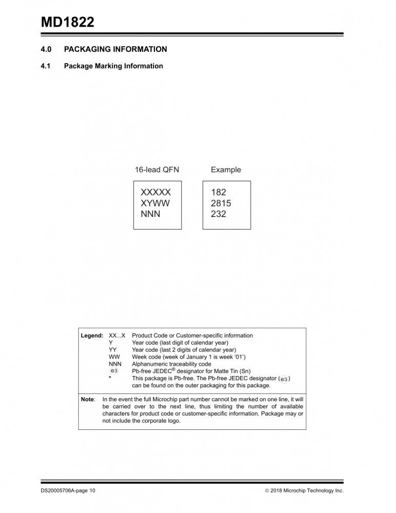 MD1822 datasheet page 10