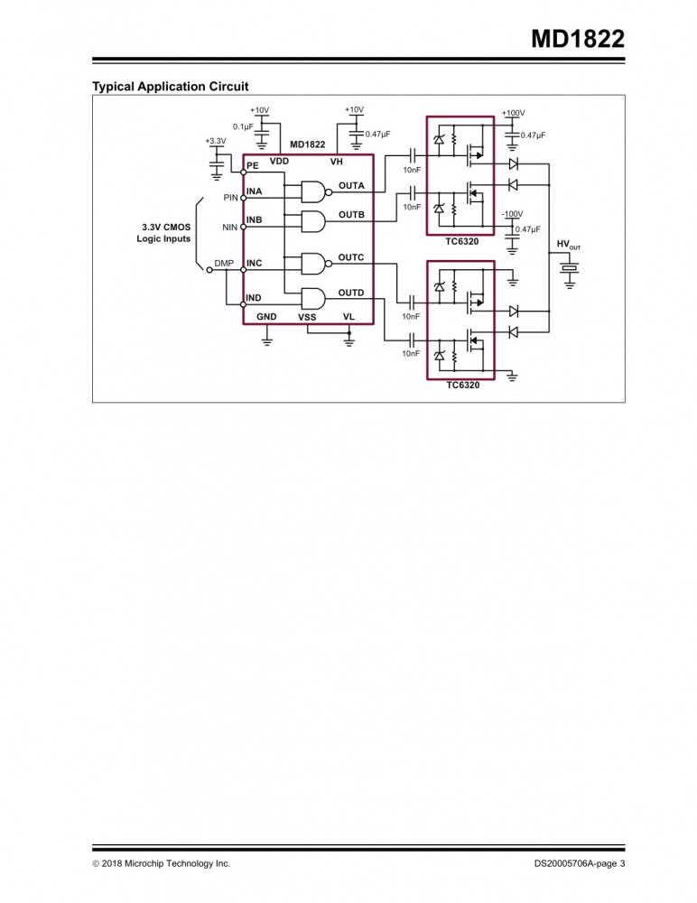 MD1822 datasheet page 3