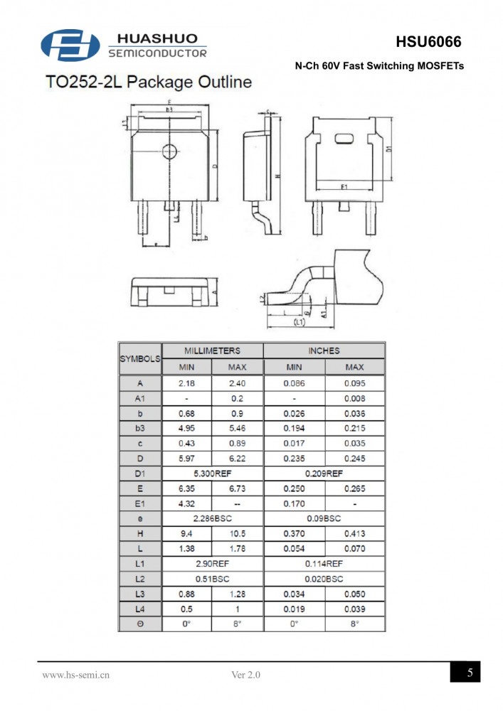 HSU6066 datasheet page 5
