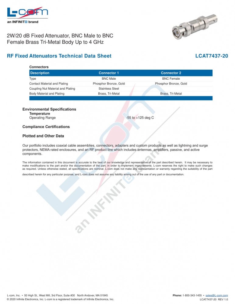 LCAT7437-20 datasheet page 2