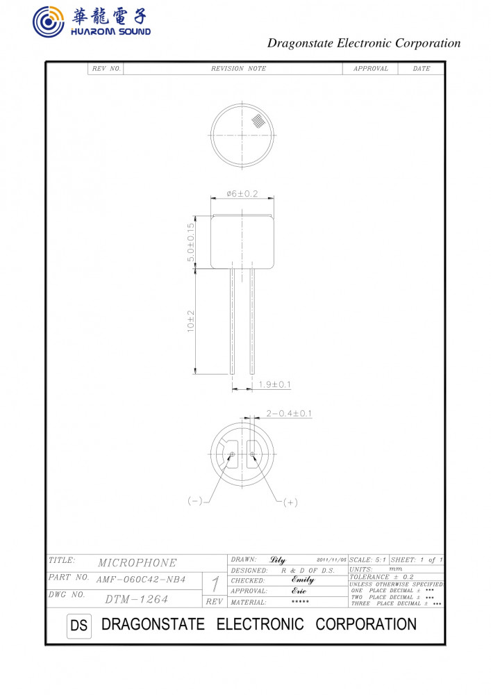 AMF-O60C42-NB4 specification document page 4