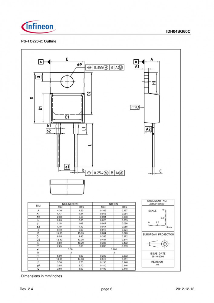 IDH04SG60C datasheet page 6