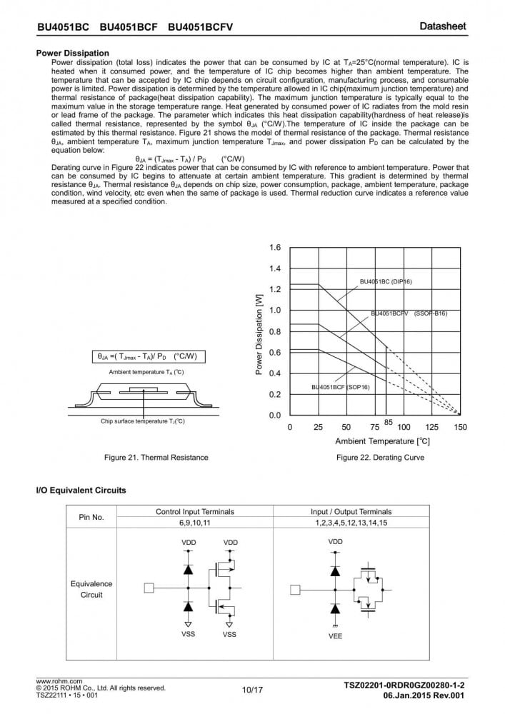 BU4051BCF-E2 datasheet page 10