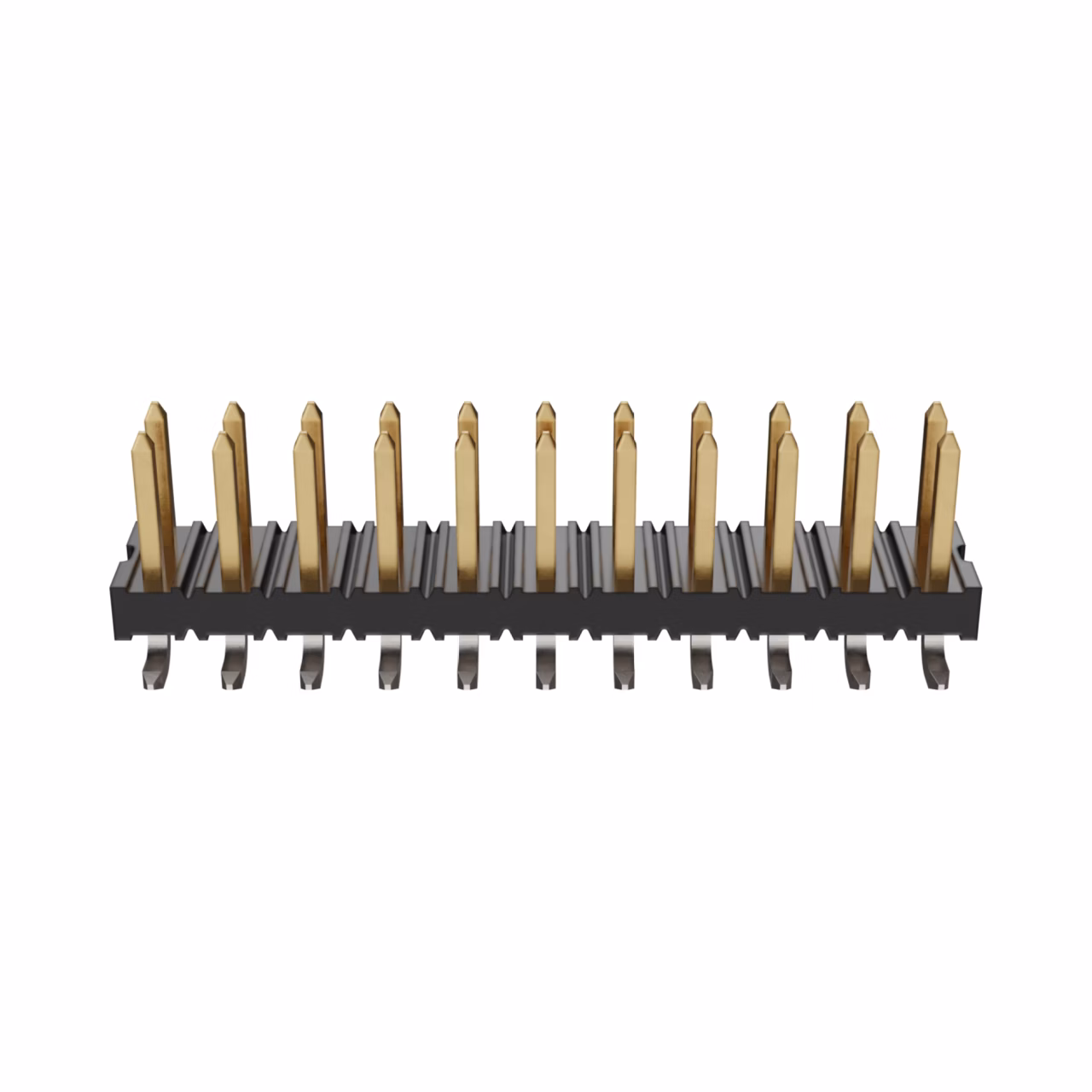 Milli-Grid Header, Vertical, Surface Mount, 22 Circuits, 0.76µm Gold (Au) Plating, Mating Pin Length 3.80mm, Tube, Lead-Free for sale