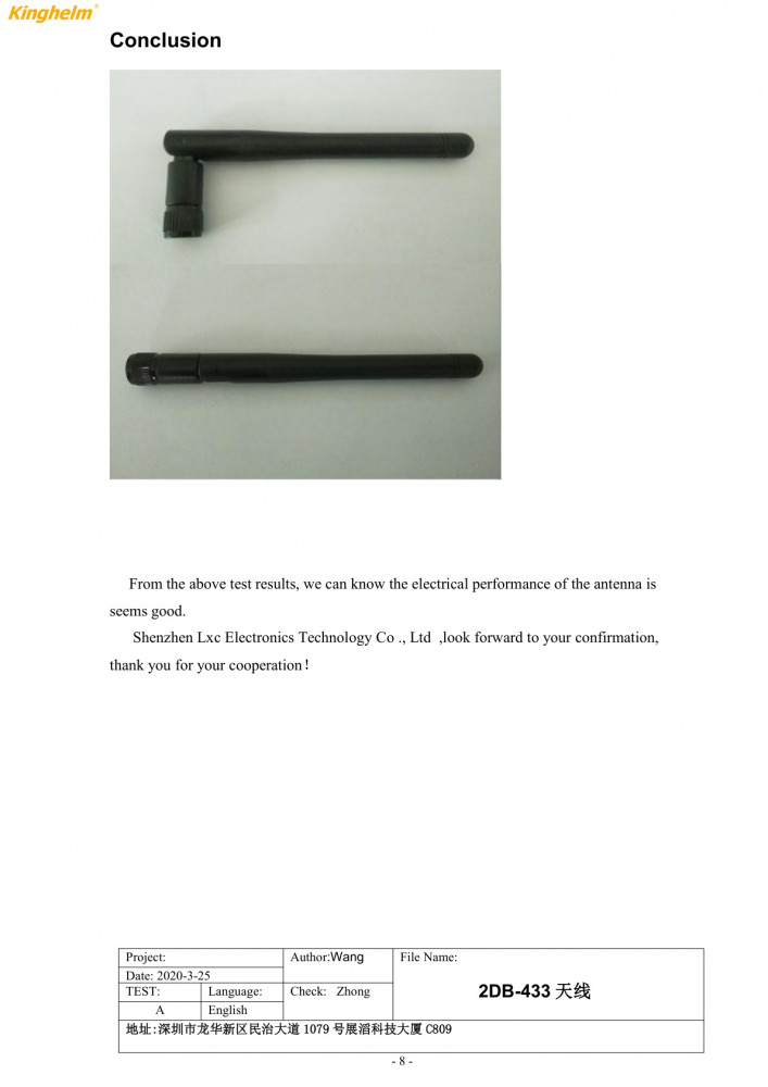 KH-433-2-JB technical document page 8
