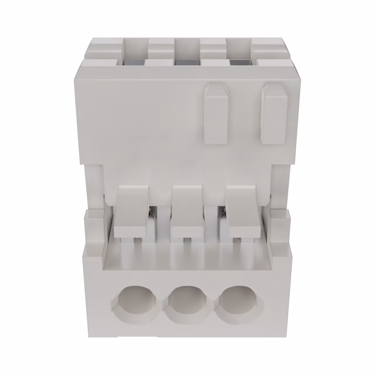 Appli-Mate RAST 2.5 IDT Housing, 2.50mm Pitch, Direct/Indirect, Female, 3 Circuits, Position Keys A and B Removed for sale