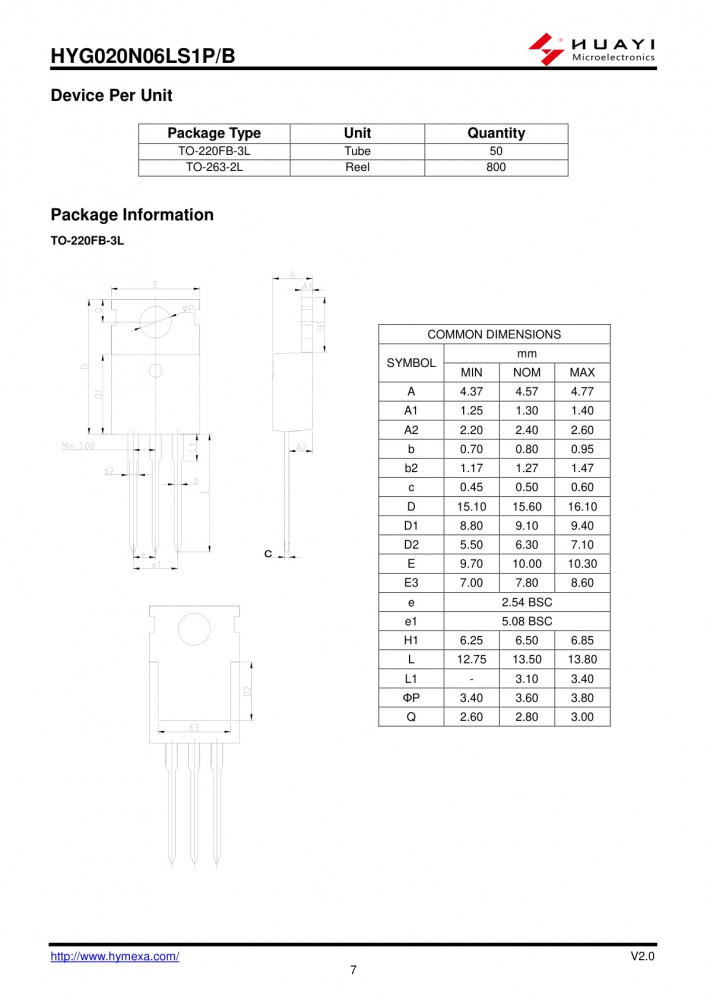 HYG020N06LS1B datasheet page 7