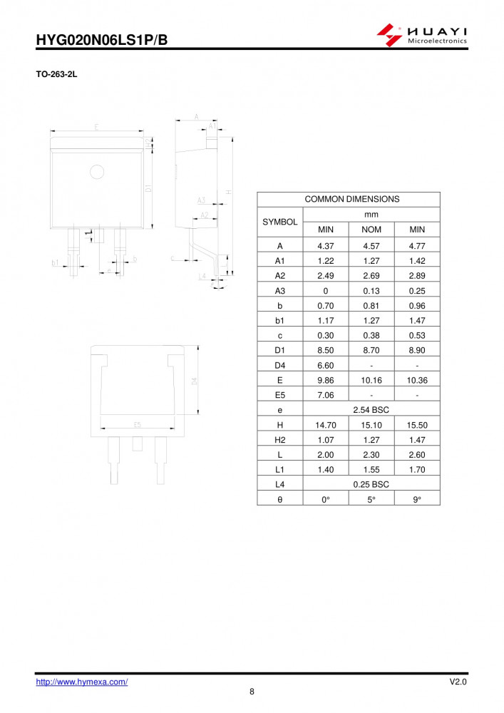 HYG020N06LS1B datasheet page 8
