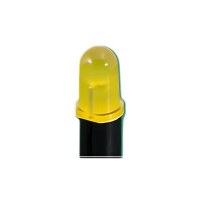 BIVAR ELM54803YD Circuit Board Indicator Light Bar for Arrays and Bar Graphs