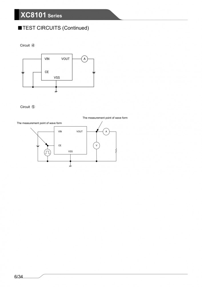 XC8101AA01MR-G datasheet page 6