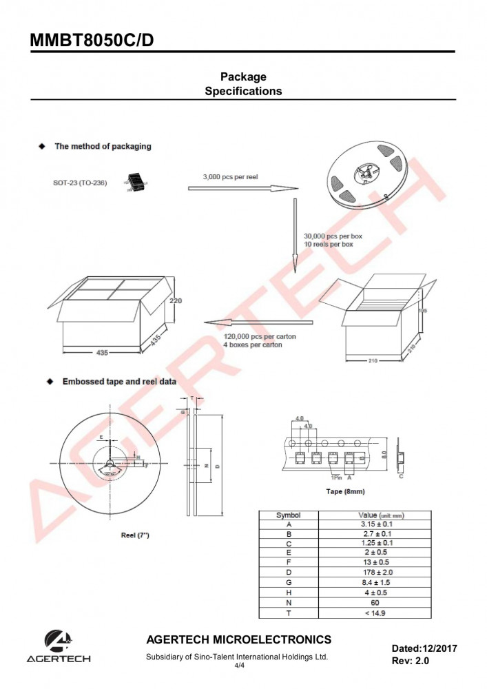 MMBT8050D datasheet page 4